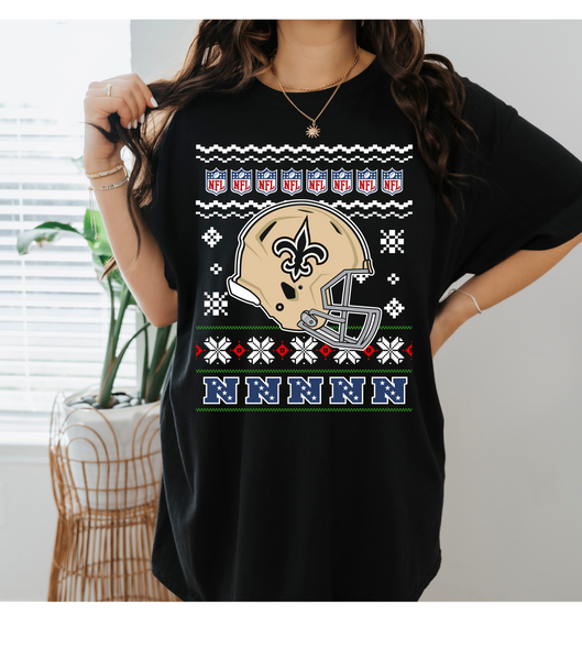 UGLY SWEATER SAINTS – Dizzy Printing