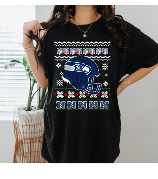 UGLY SWEATER SEAHAWKS – Dizzy Printing