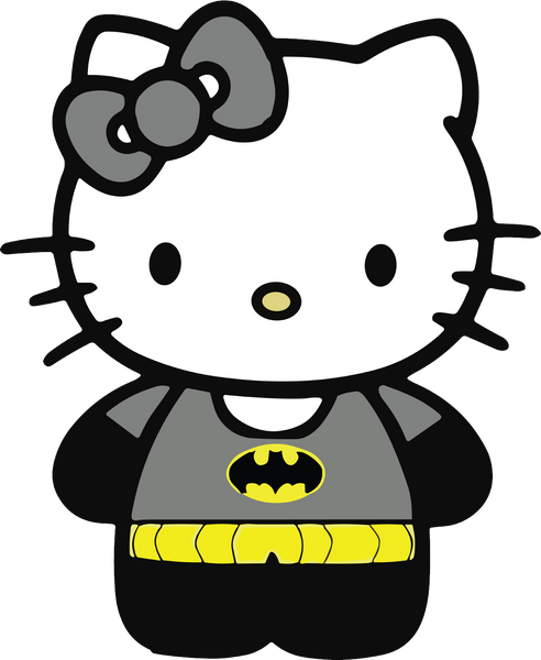 Hello Kitty Batman – Dizzy Printing