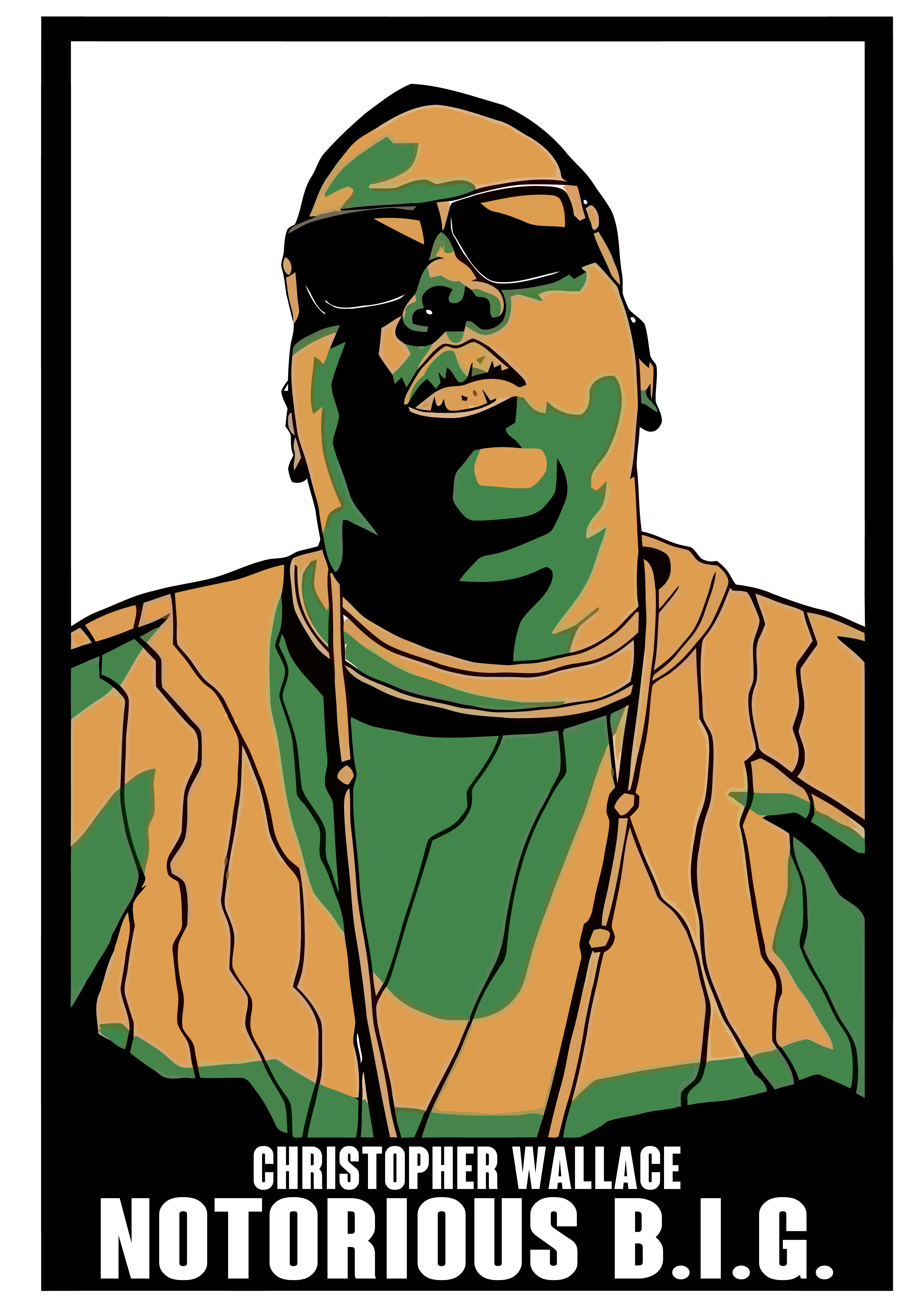 CHRISTOPHER WALLACE NOTORIOUS B.I.G – Dizzy Printing