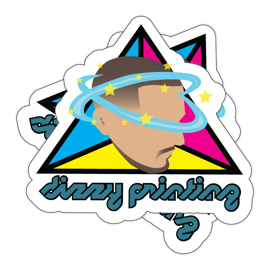 Custom Die Cut Stickers – Dizzy Printing
