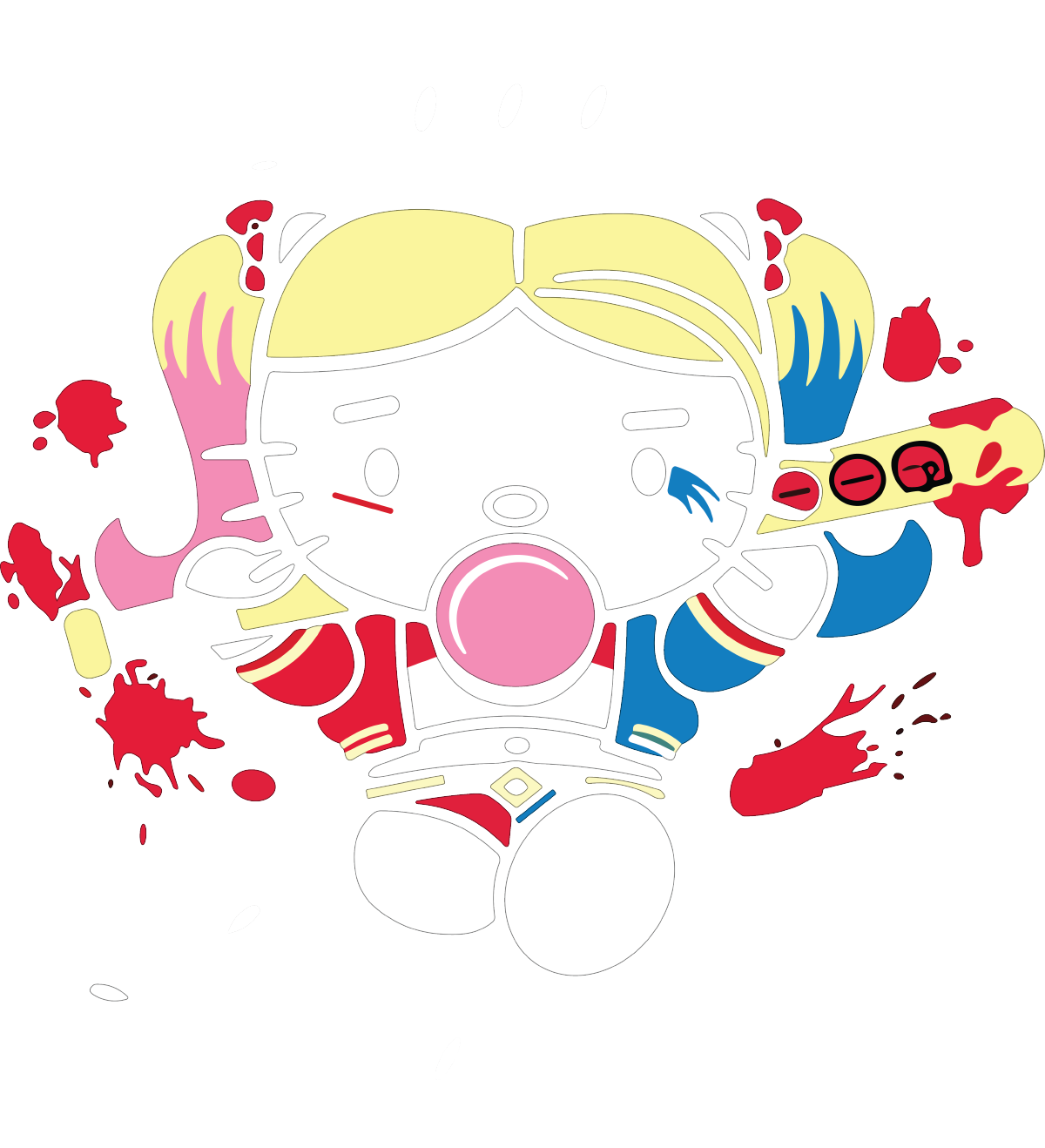 Hello Kitty Harley Quinn – Dizzy Printing