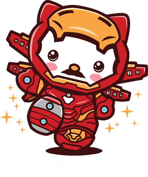 Hello Kitty Iron Man – Dizzy Printing