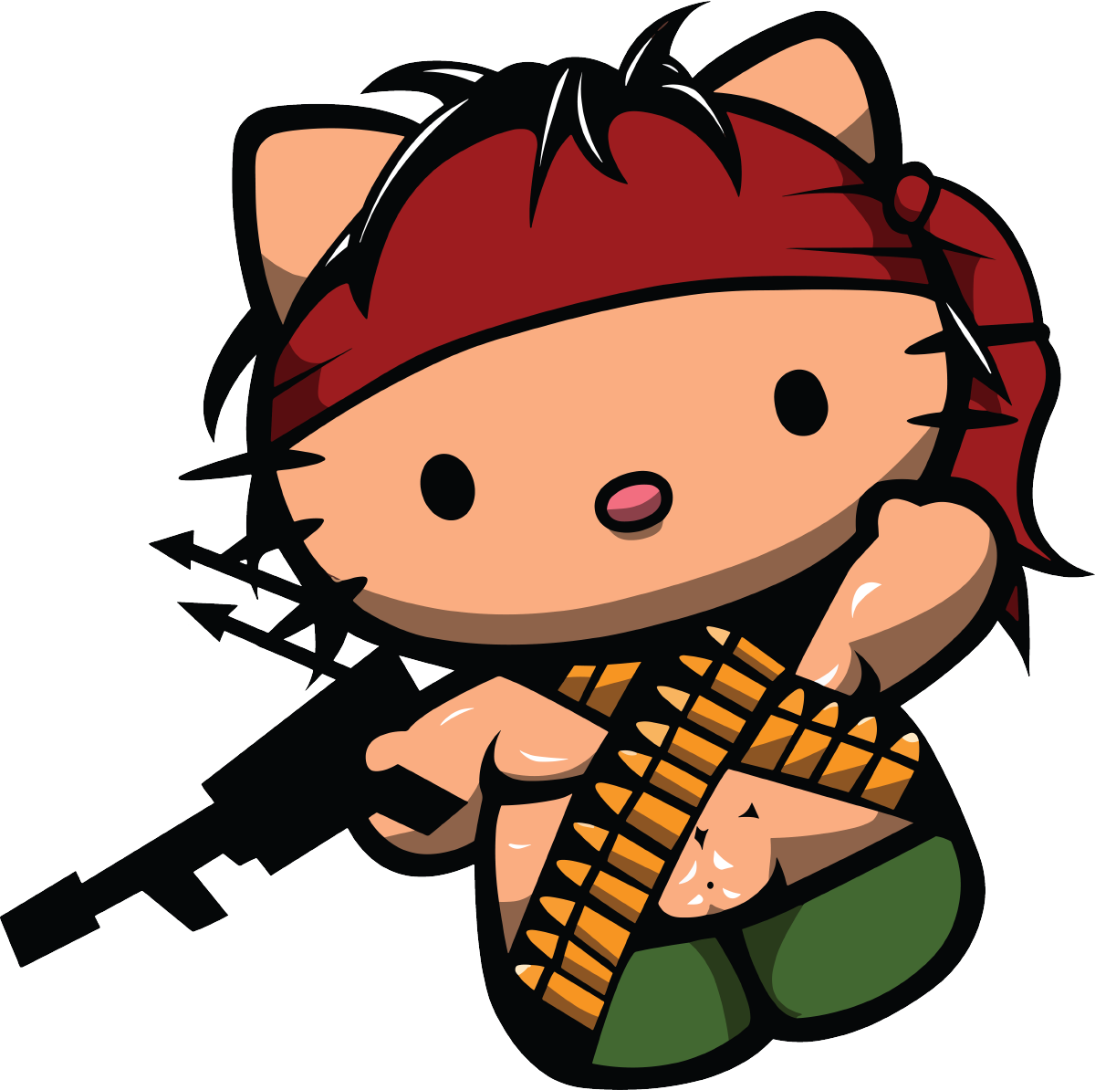 Hello Kitty Rambo – Dizzy Printing