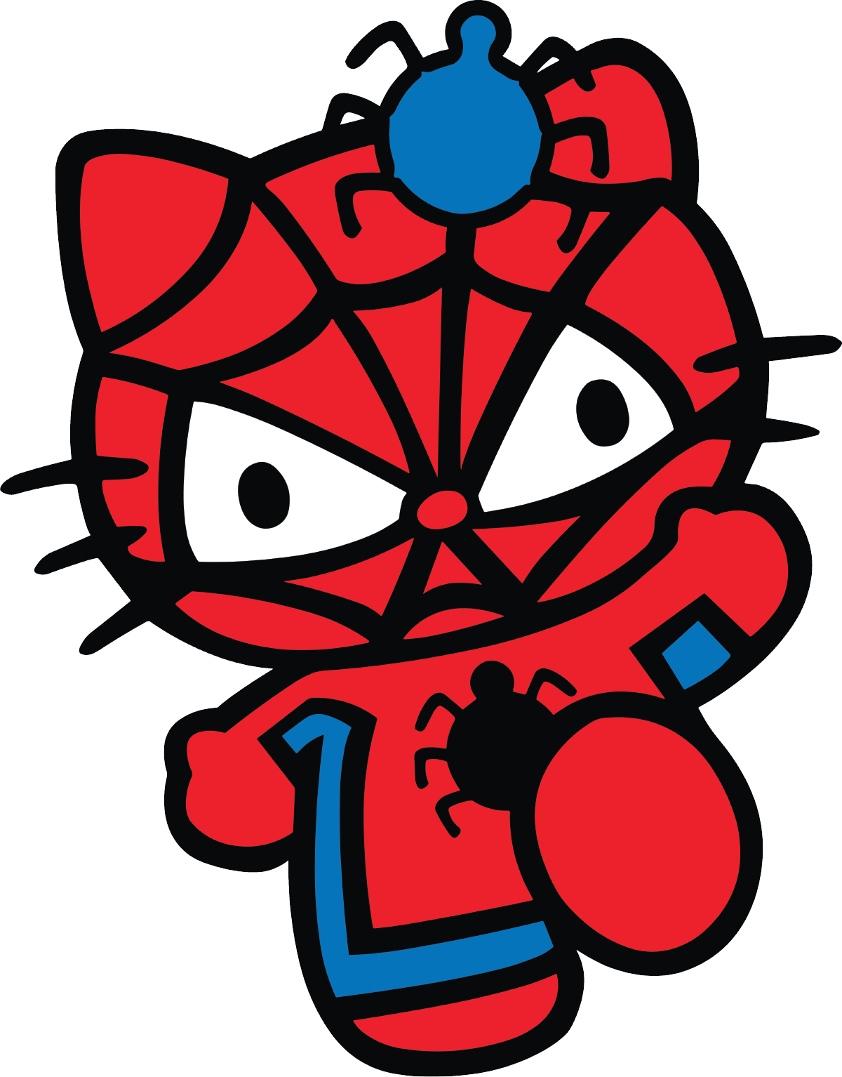 Hello Kitty Spider-Man – Dizzy Printing