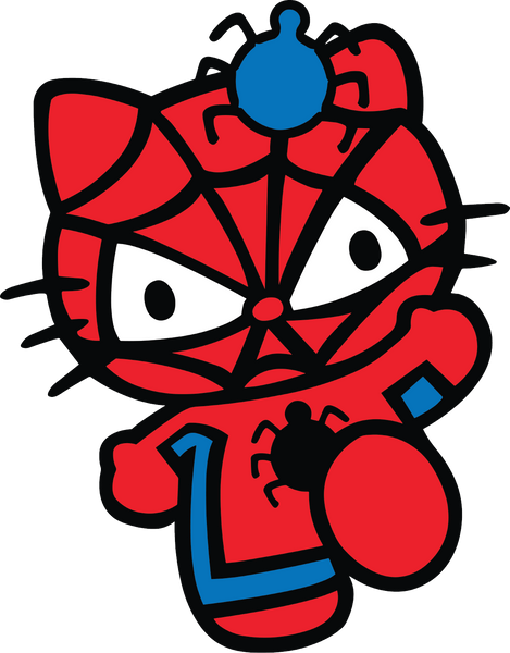 Hello Kitty Spider-Man – Dizzy Printing