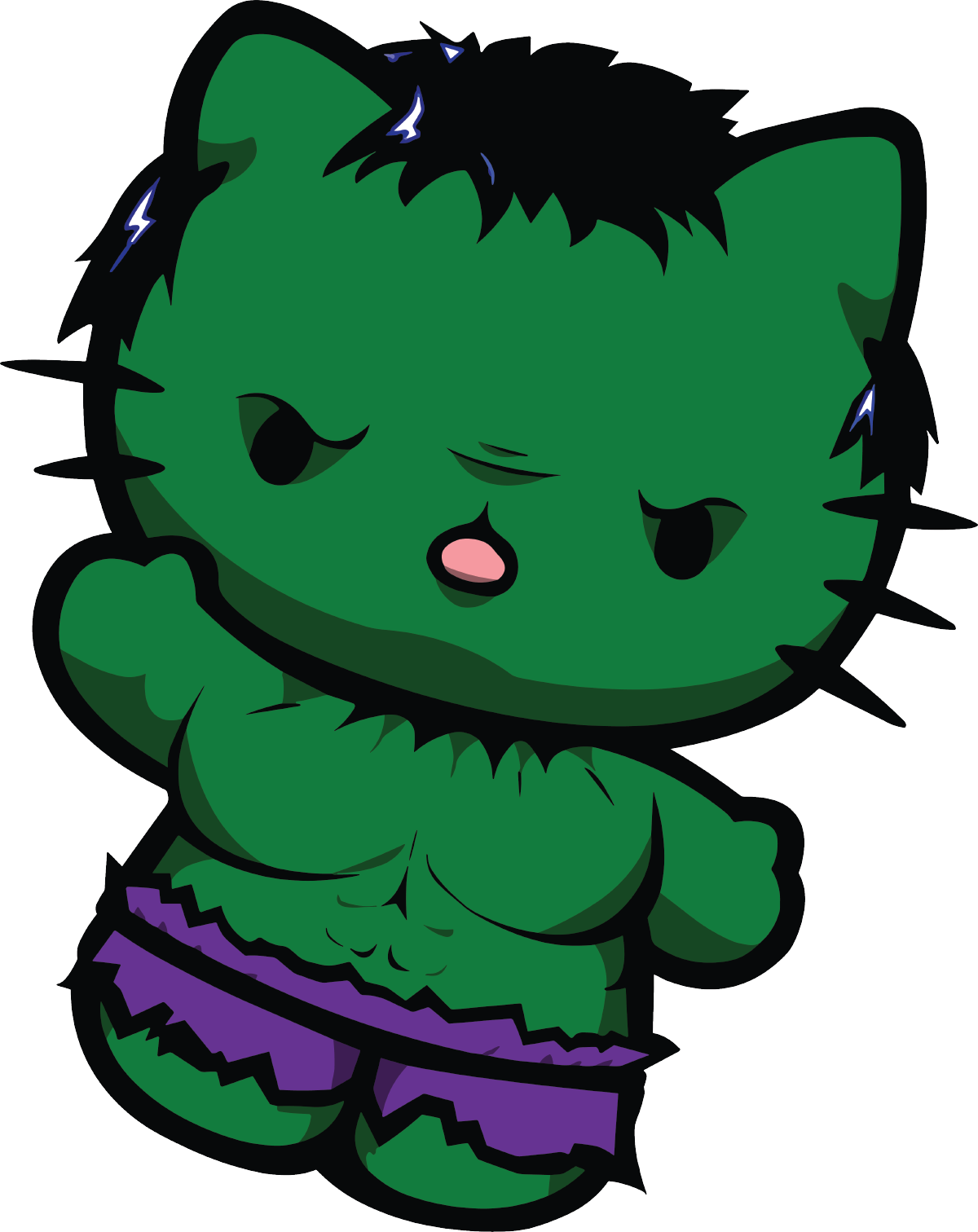 Hello Kitty The Hulk – Dizzy Printing