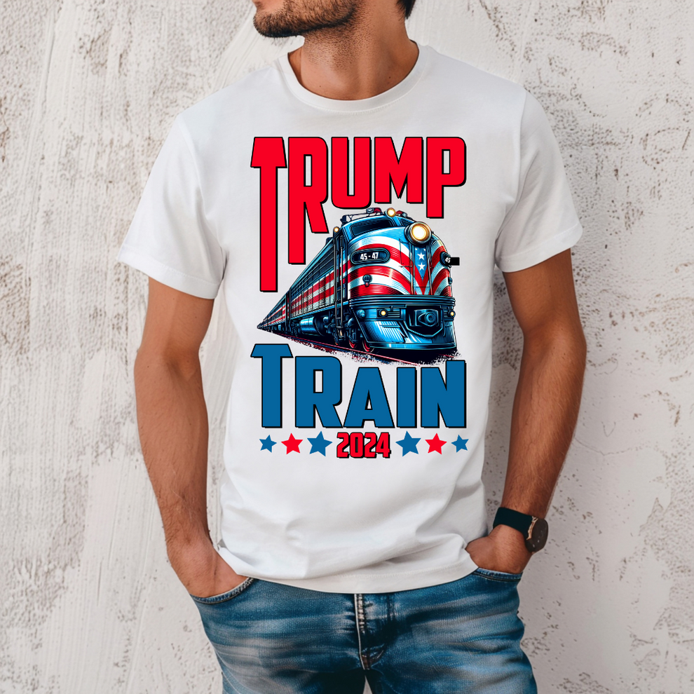 Trump train 2024 (stars) – Dizzy Printing
