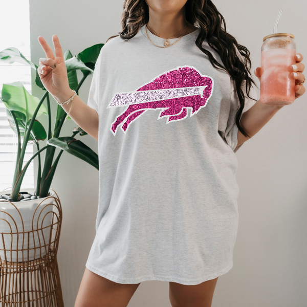 Glitter Pink Buffalo Bills – Dizzy Printing